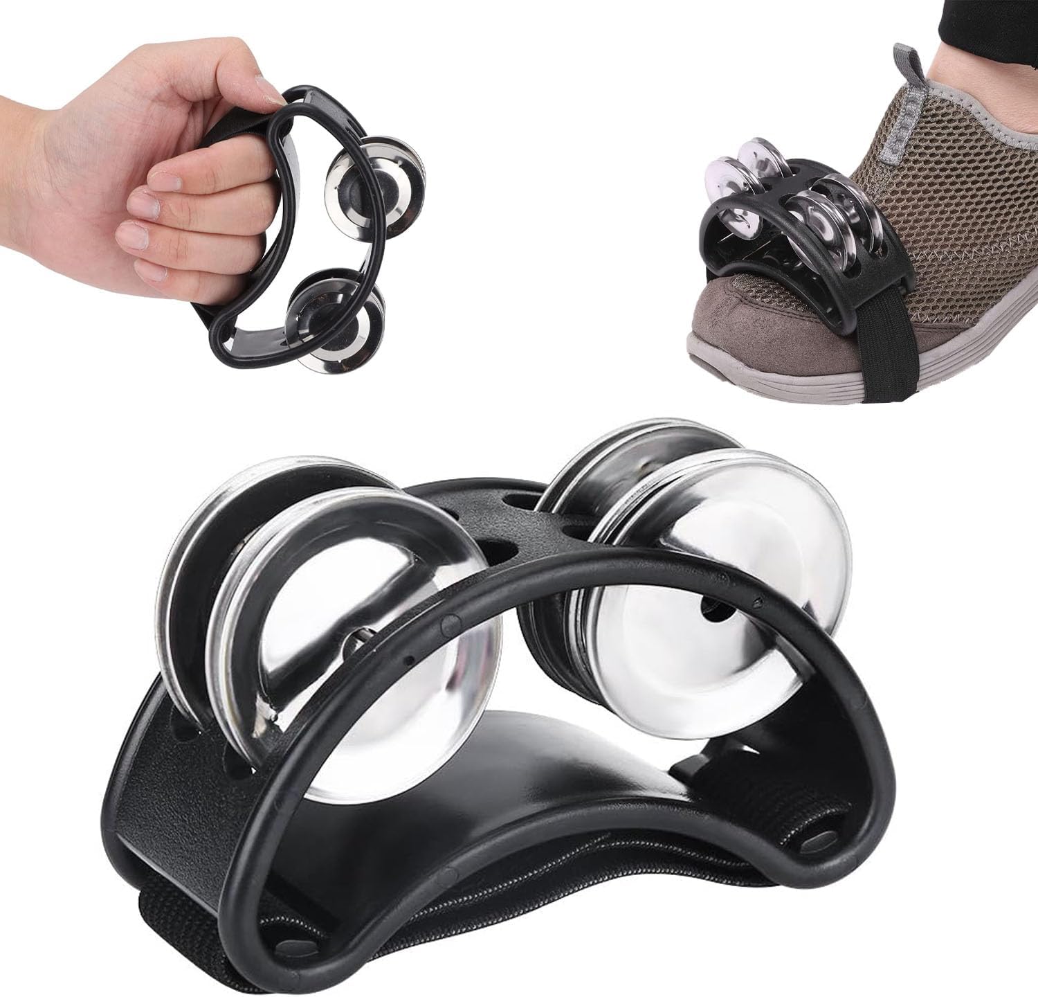 Norhogo Foot Tambourine Percussion Musical Instrument, Foot Tambourine ...