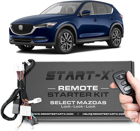 Start-X Remote Starter Kit for Mazda 3 (2014-18), Mazda 6 (2014-21 ...
