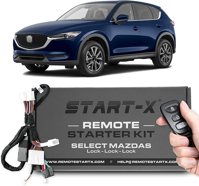Amazon.com: Start-X Remote Starter Kit for Mazda 3 (2014-18), Mazda 6 ...