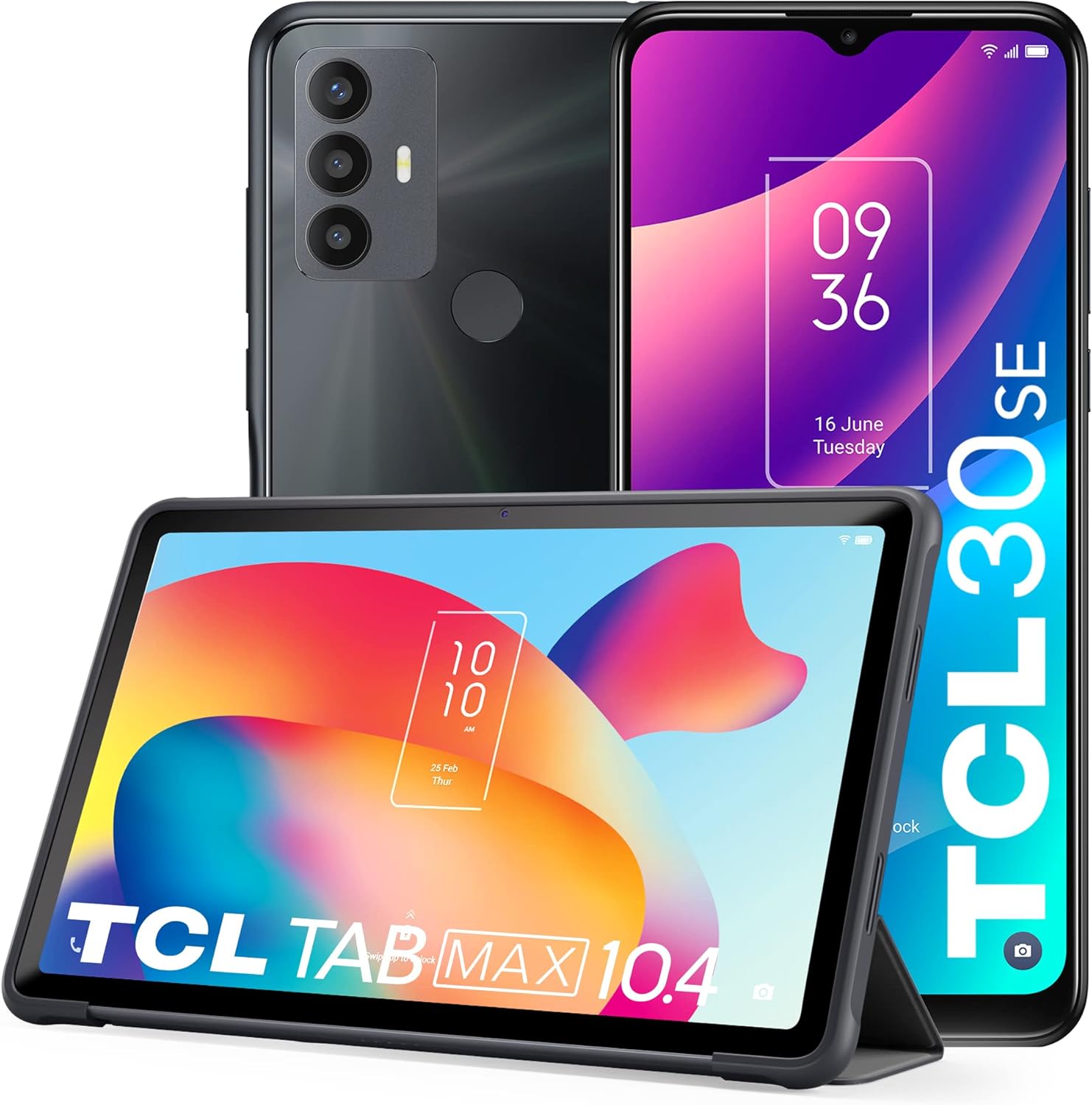 Amazon.com: TCL 10.36 inch Android Tablet with case 6GB + 256GB 30SE ...