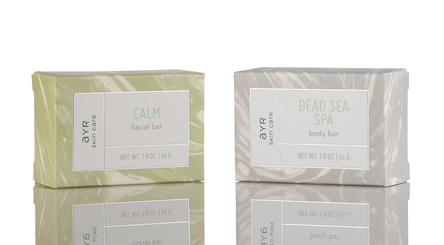 Amazon.com : Ayr Skin Care Facial and Body Bar Soap Travel Duo ...