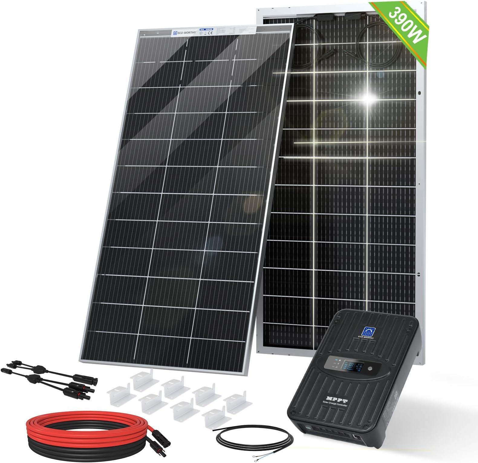 Amazon.com : Renogy 400 Watt 12 Volt Solar Panel Starter Kit with ...