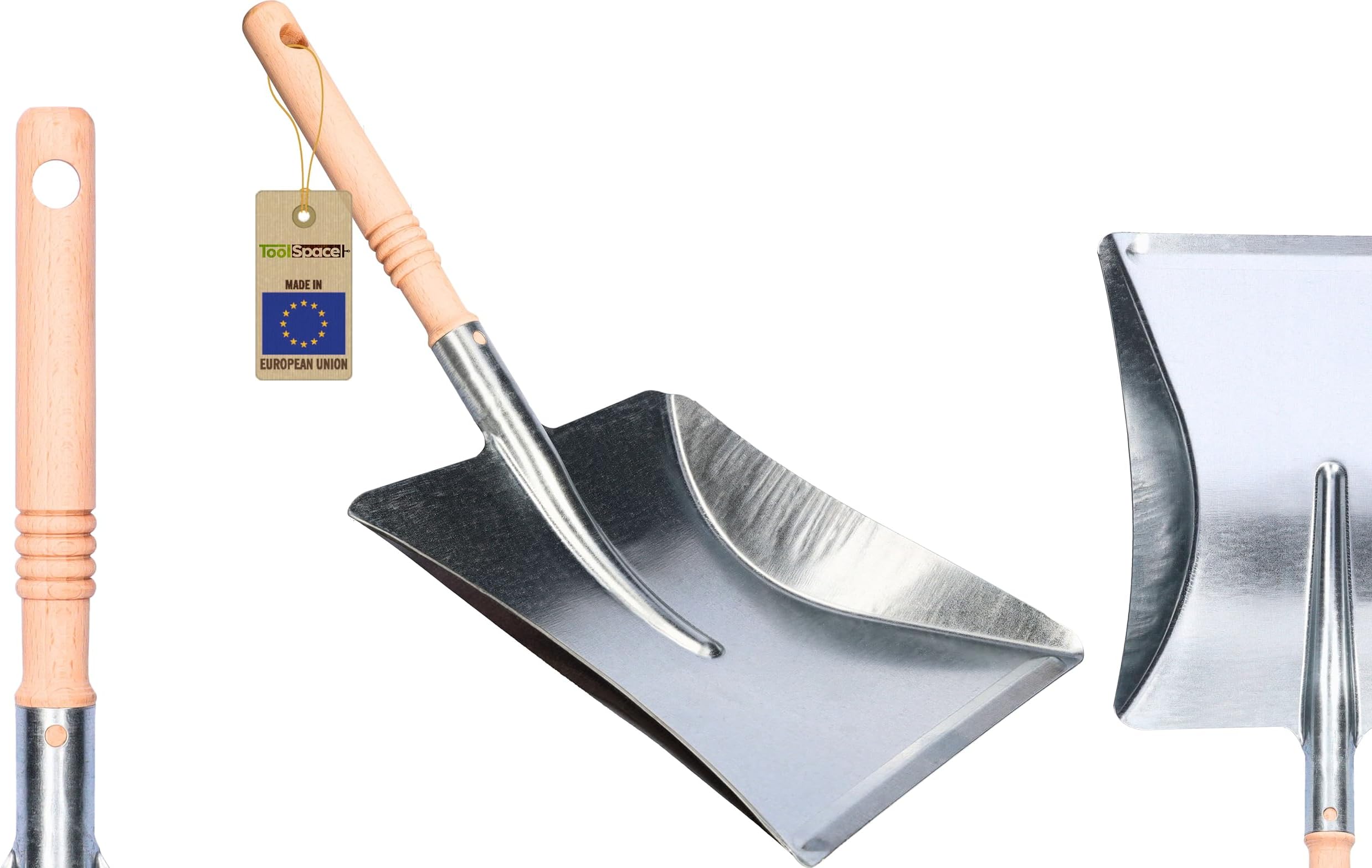 Kamino-Flam Kehrschaufel-Set mit Handfeger - Kehrblech verzinkt ...