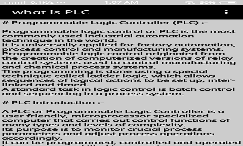 Learn PLC Basics - App on Amazon Appstore
