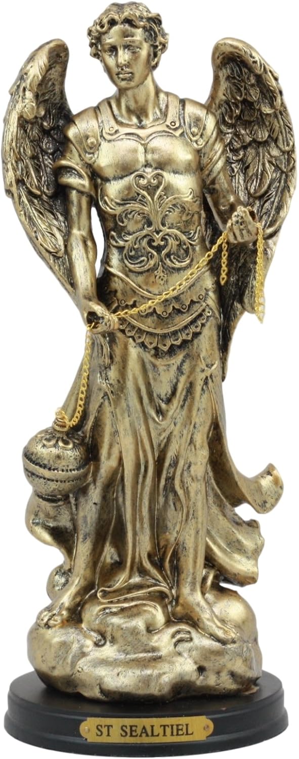Amazon.com: Ebros Byzantine Catholic Church Archangel Sealtiel with ...