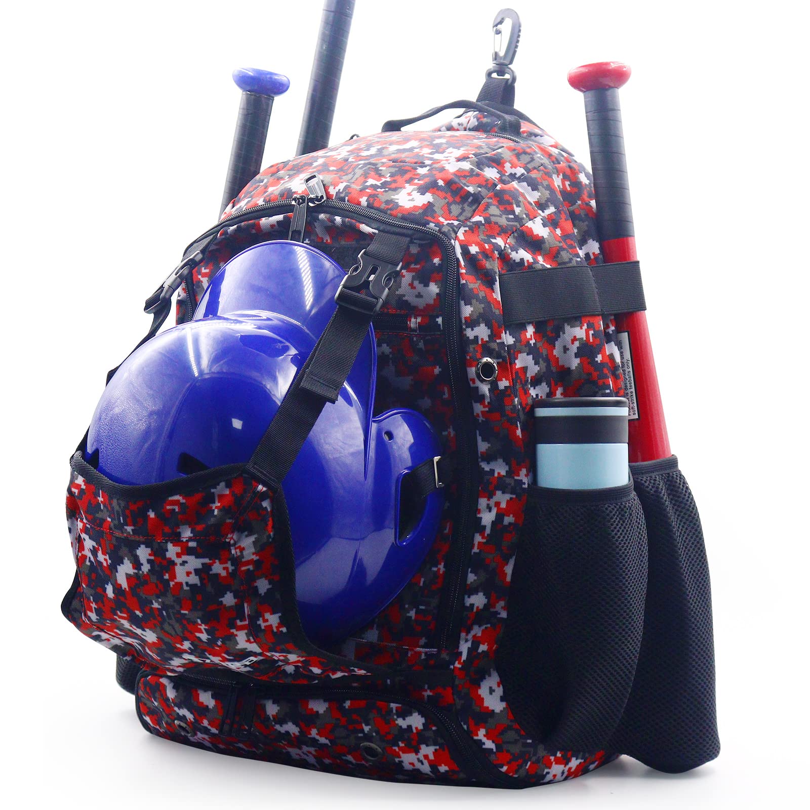 Snapklik.com : ZOEA Baseball Bat Bag Backpack, T-Ball & Softball ...