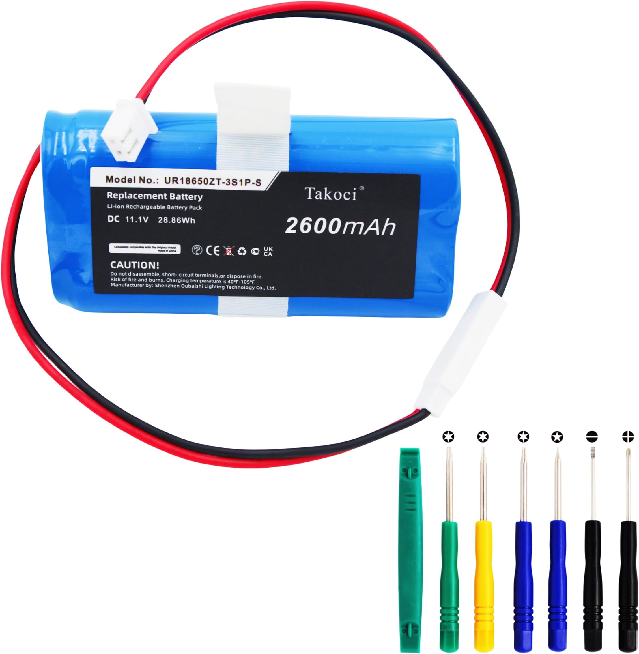 Amazon.com: Replacement Battery for ILIFE V3s Pro V5s Pro V50 V8s X750 ...