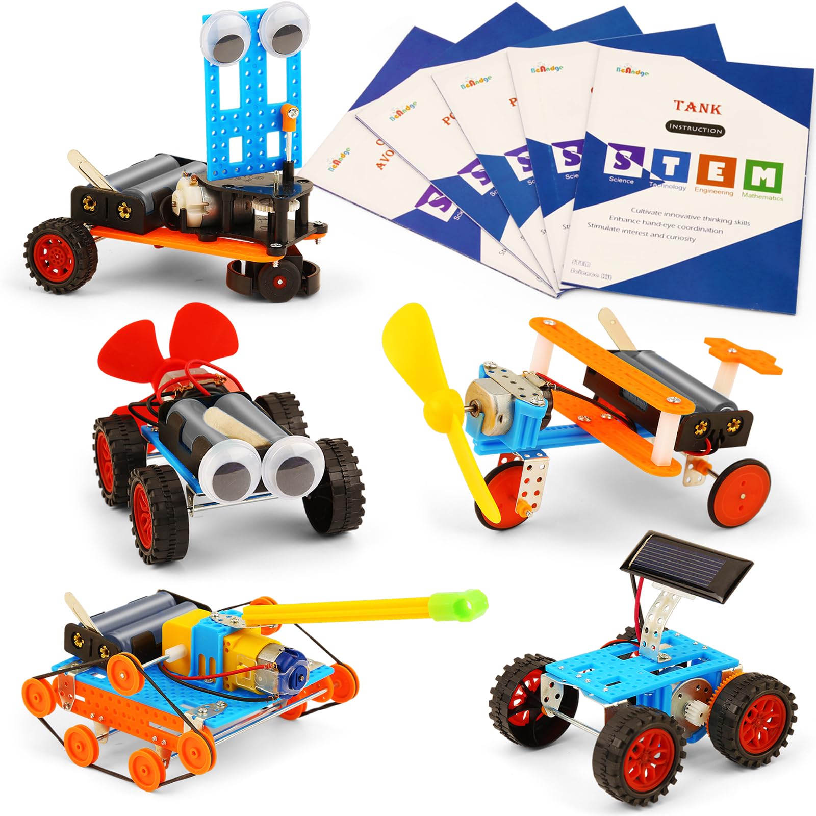 Buy STEM Science Kits for Kids 5-7 8-12, Robotics Robot Building Car ...