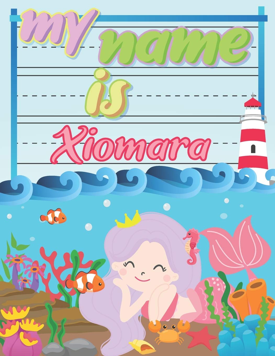 Buy My Name is Xiomara: Personalized Primary Tracing Book / Learning ...
