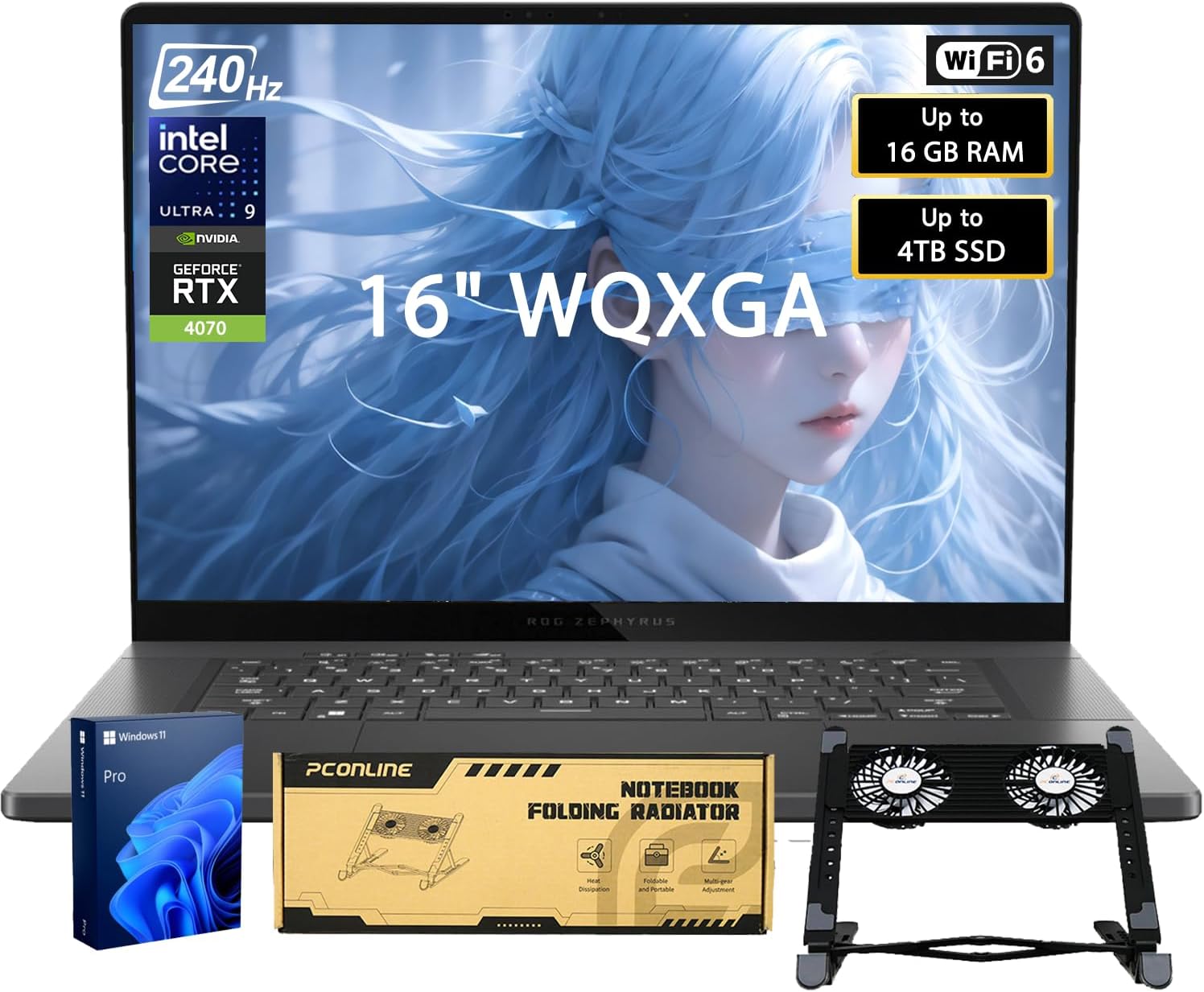 Amazon.com: ASUS ROG Zephyrus Pro G16 VR-Ready Gaming Laptop, 16" OLED ...