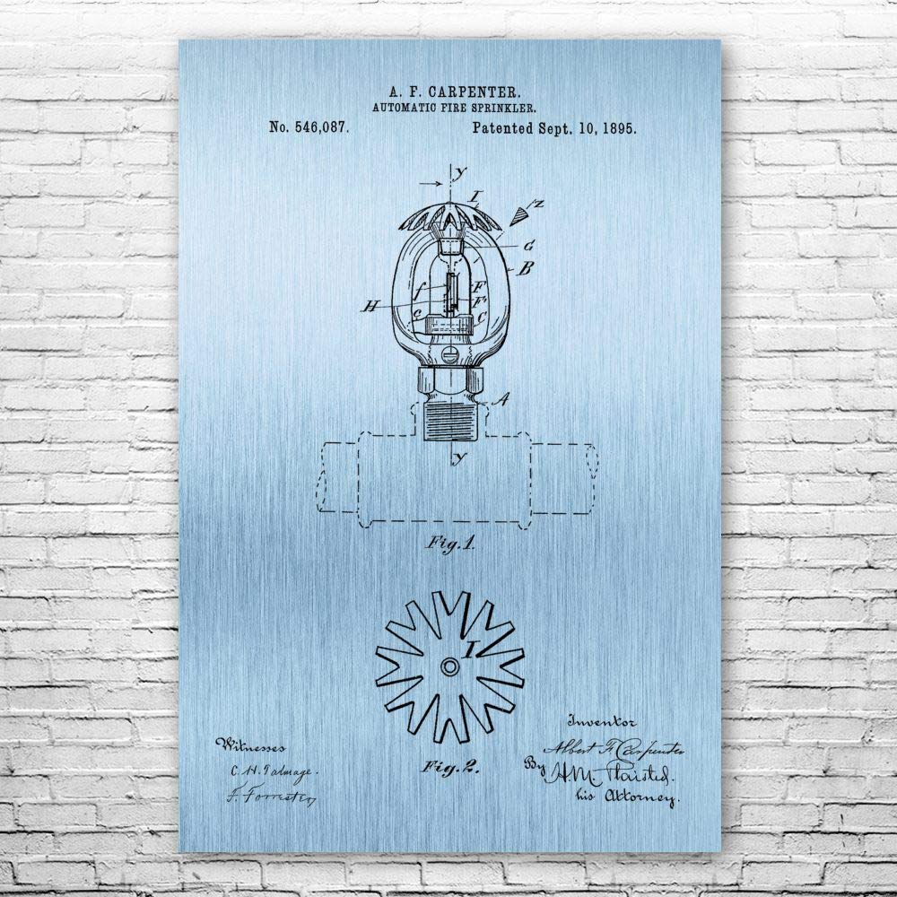 Snapklik.com : Automatic Fire Sprinkler Poster Print, Fire Prevention ...