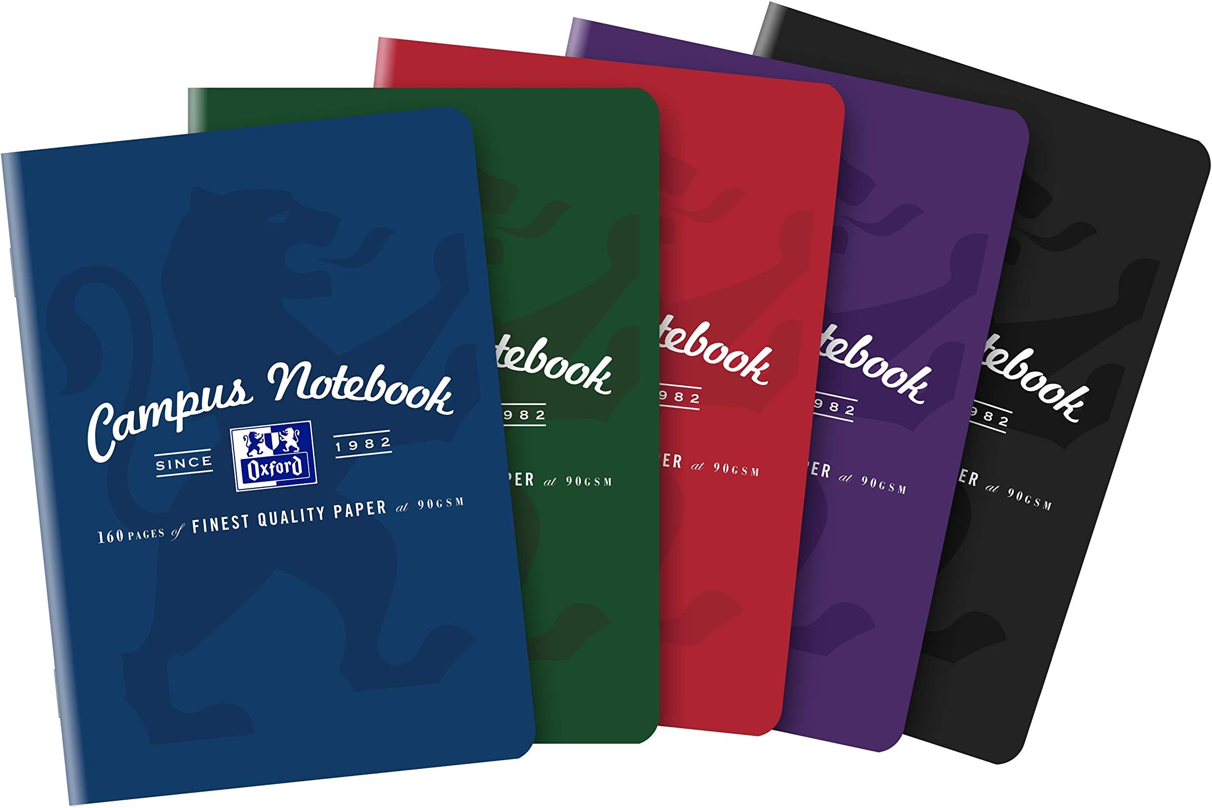 Oxford Touch A4 192 Page Hardback Casebound Notebook Assorted Colours ...