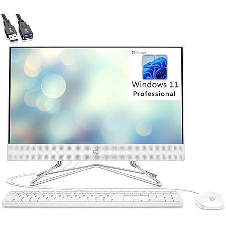 Amazon.com: HP 22 AIO 21.5" FHD Business All-in-One Desktop Computer ...