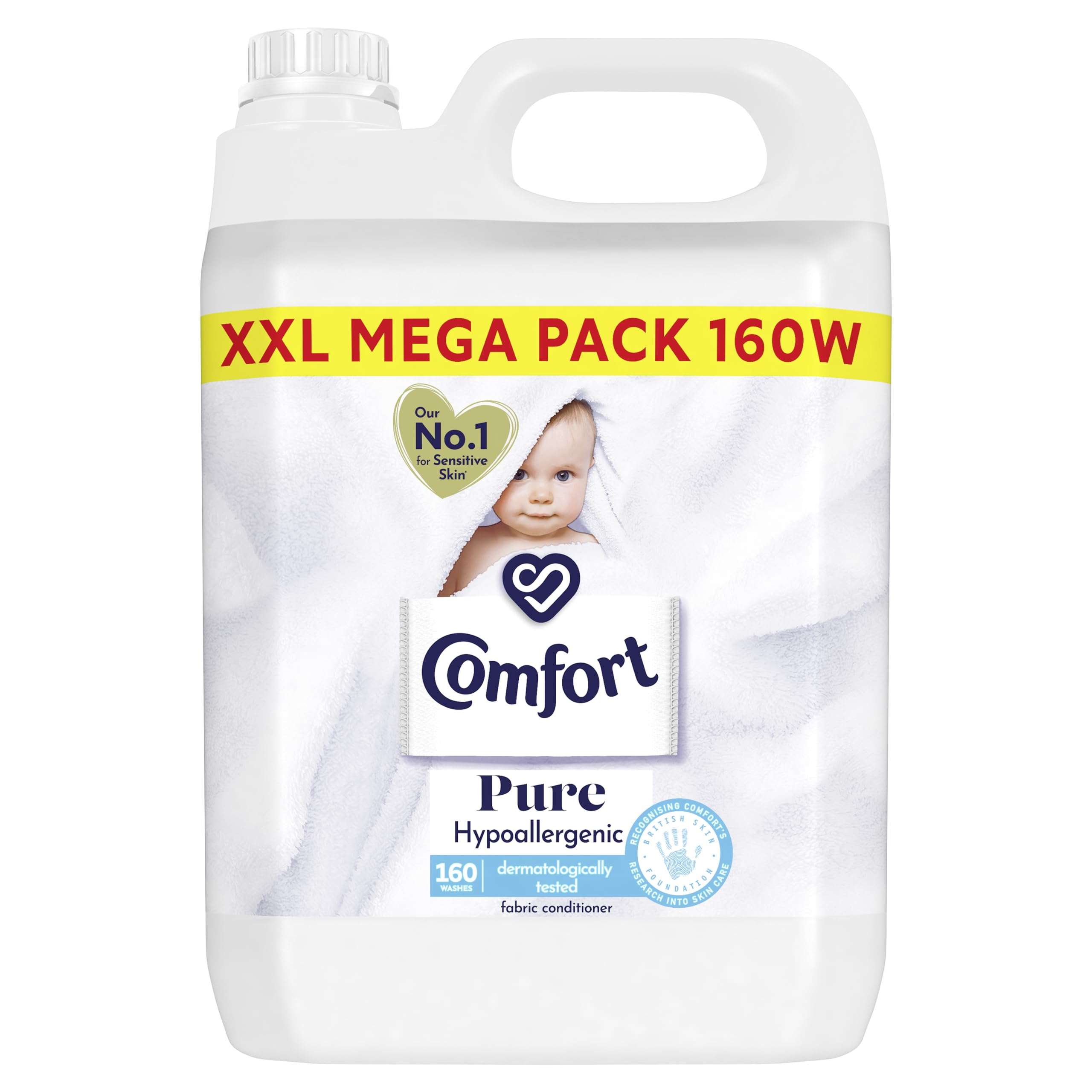 Comfort Pure Sensitive Fabric Conditioner dermatologically tested ...