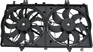 Amazon.com: JDMSPEED New Dual Radiator AC Condenser Cooling Fan ...