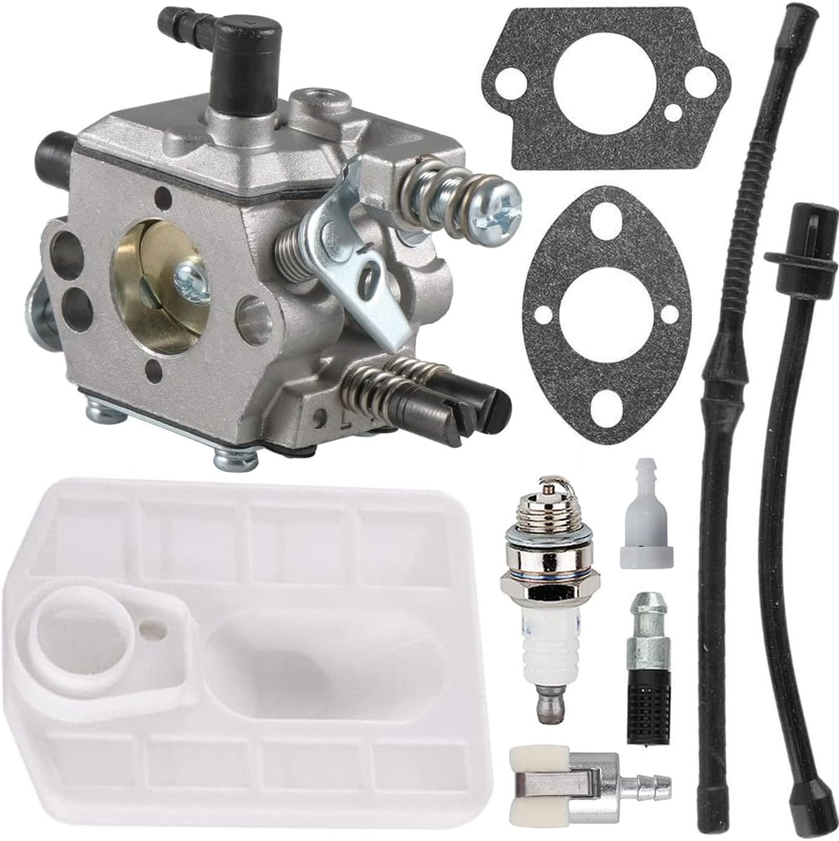 ZAMDOE Carburetor Fits for 4500 5200 5800 45cc 52cc 58cc Chinese Chainsaw T4500 T5200 for VIRON ...