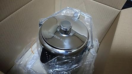 Amazon | キャプテンスタッグ(CAPTAIN STAG) キャンプ バーベキュー用 やかん ケトル キャンピングケットル 1.9L UH-4208 & バーベキュー BBQ用 炊飯器 ...