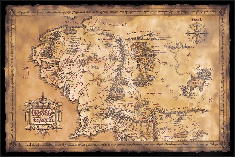 Hobbiton Map Lord Of The Rings New Zealand Film Locations, Maps And
