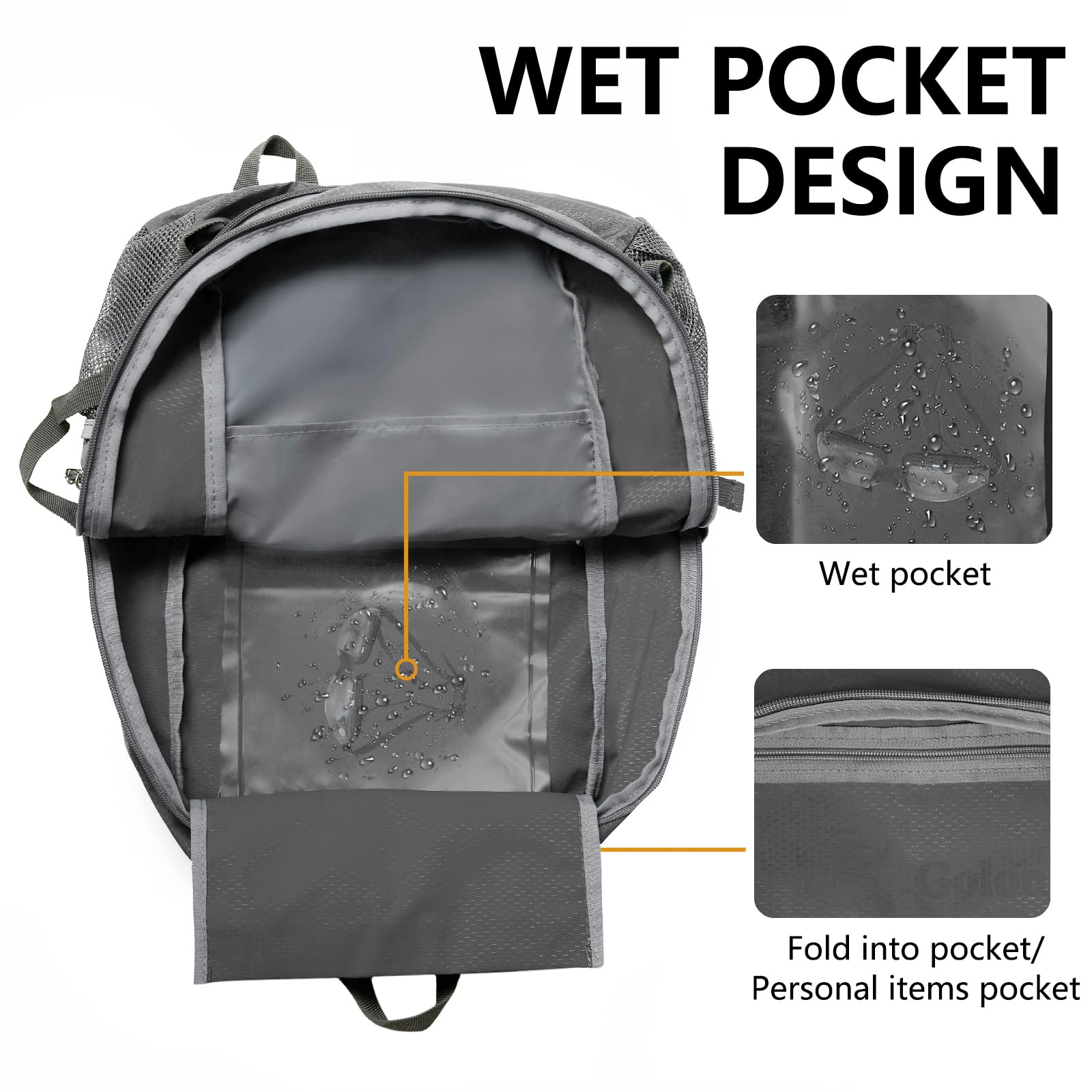 Snapklik.com : Goloni Ultra Lightweight Packable Backpack 40L ...