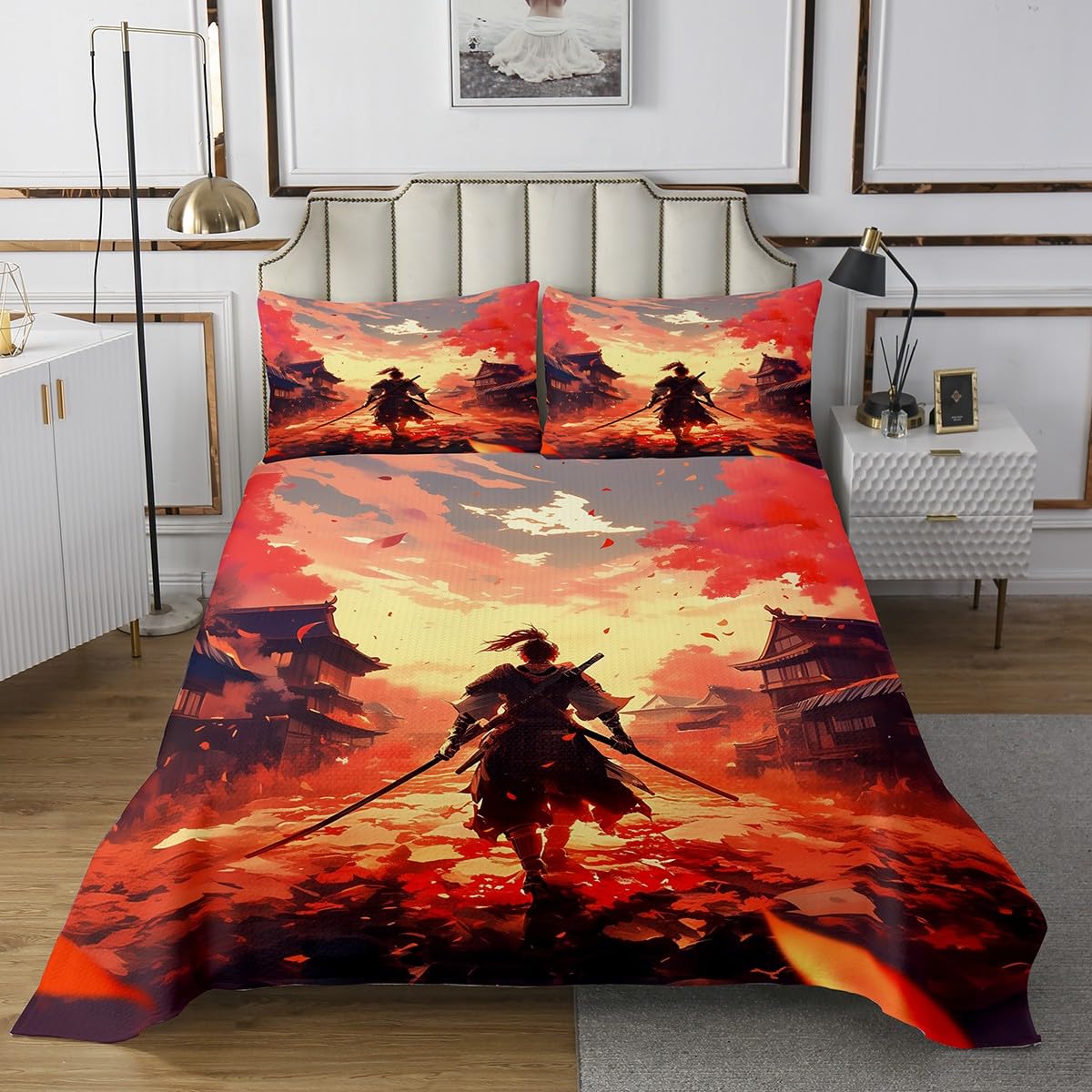 Asian Themed Bedspreads Oriental Comforters Sets Bed In A Bag