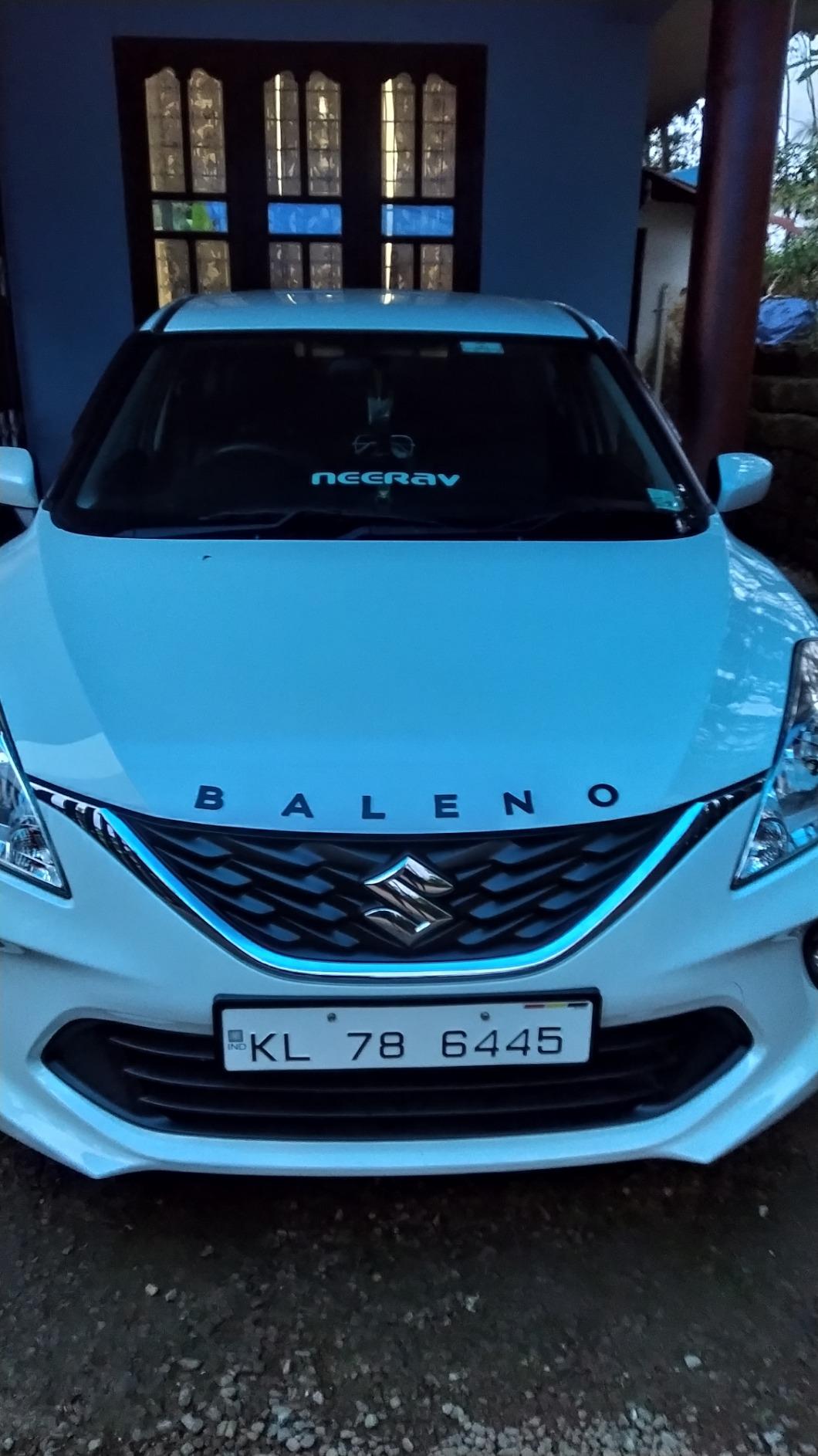 CarMetics - YF-WDNY-ME3H Black Baleno 3d Letters Stickers Set for ...