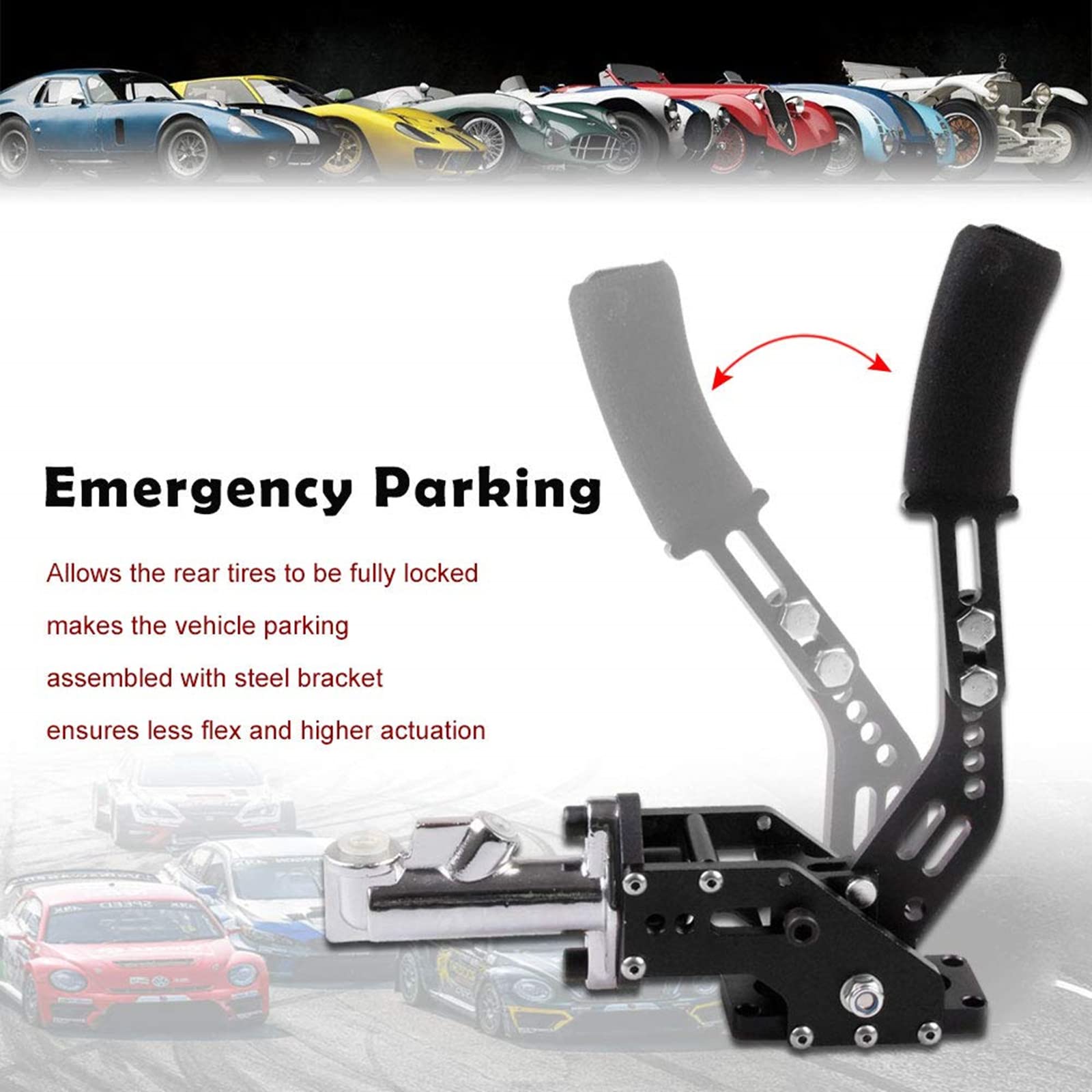 Sporacingrts Hydraulic Handbrake Drift E-Brake Handle Parking Emergency ...