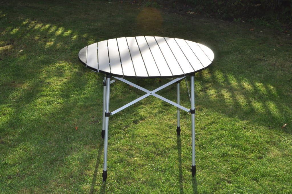 Amazon.com: Aluminium Round Slat Table
