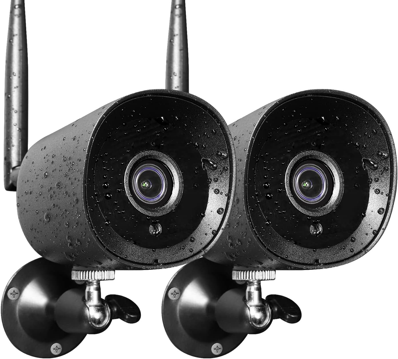 Amazon.com : Rraycom Security Cameras Wired Outdoor - 2Pack 1080P Night ...