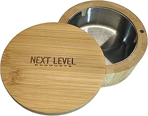 Amazon.com: NEXT LEVEL Products Bamboo ASH TRAY : Home & Kitchen