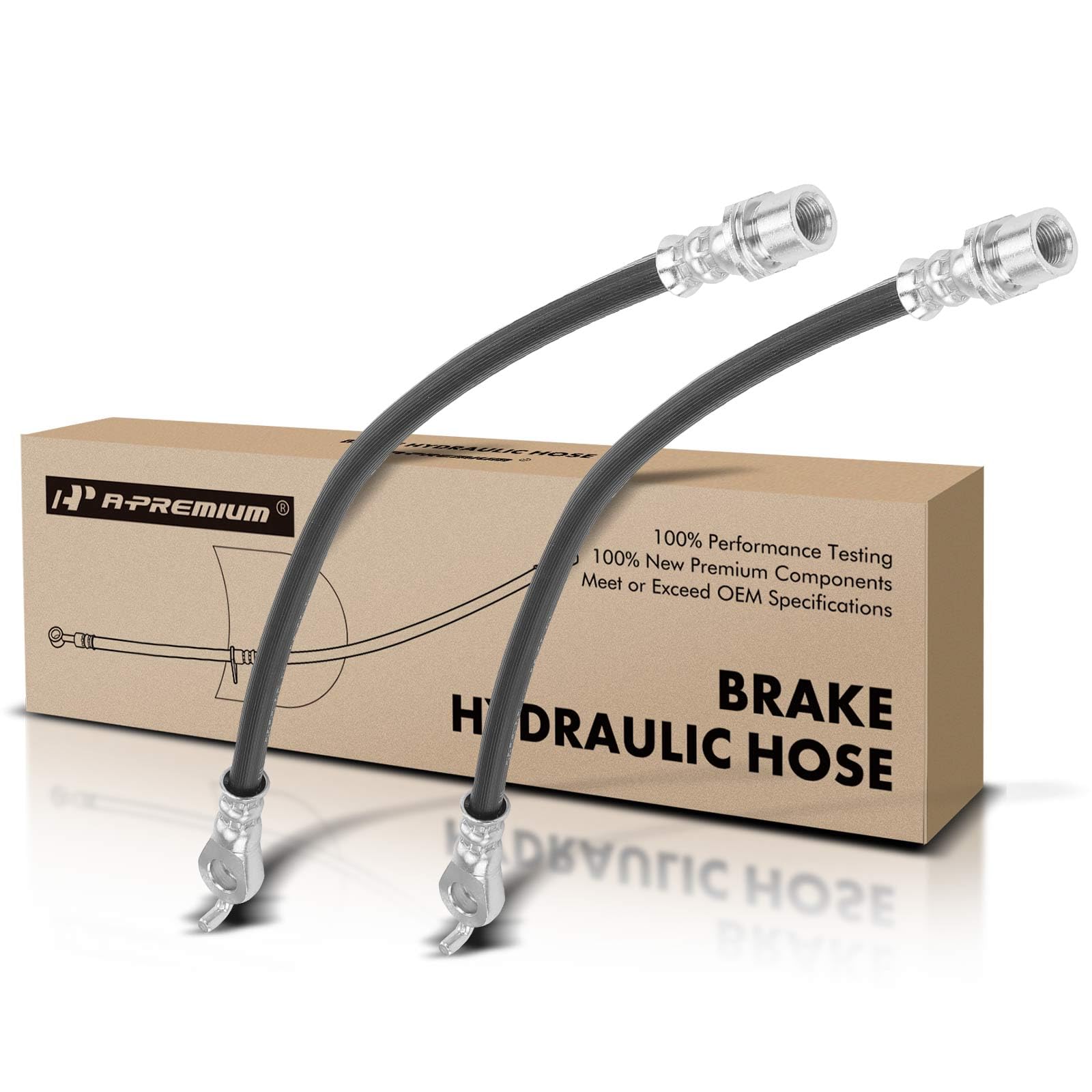 Amazon.com: A-Premium Rear Outer Side Brake Hydraulic Hose Compatible ...