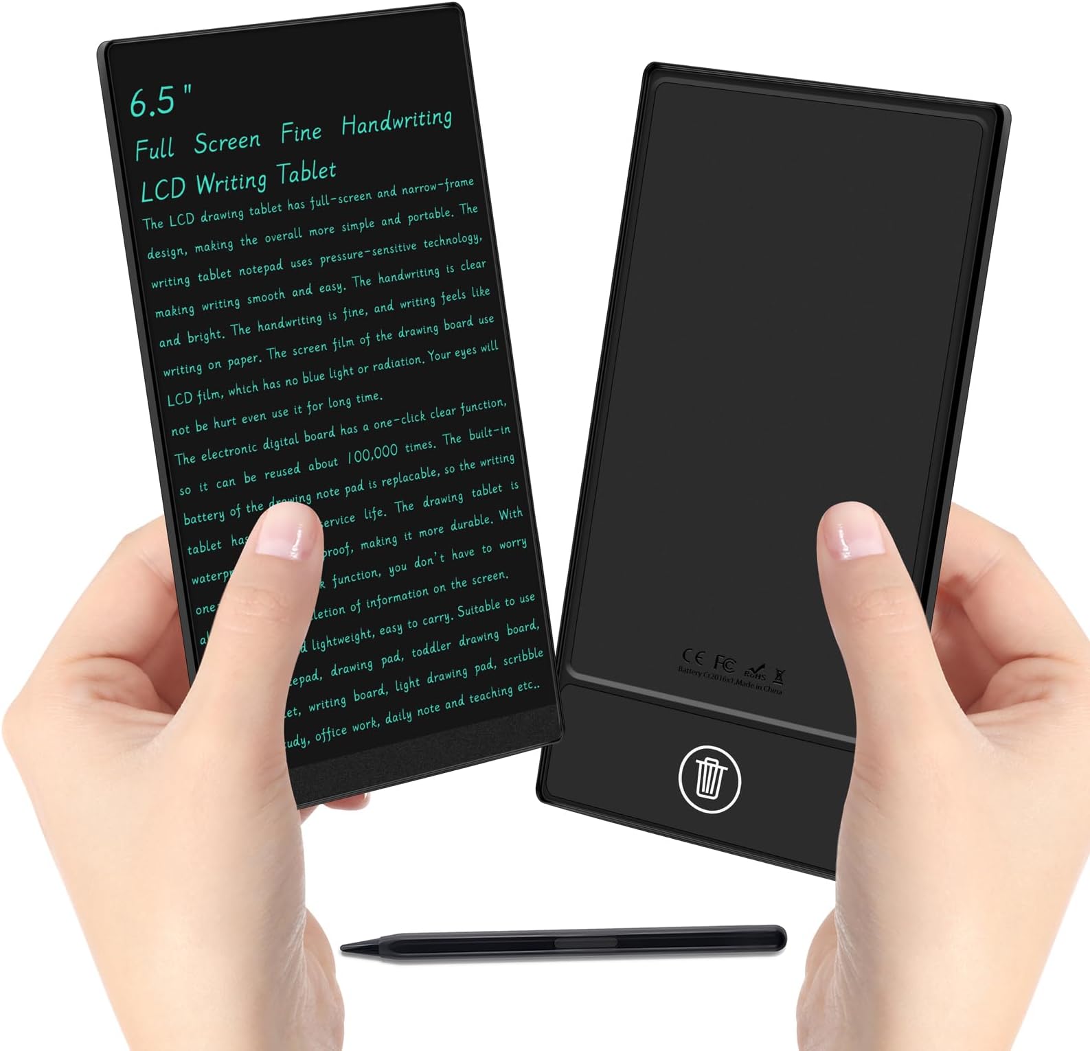 Amazon.com: Boogie Board Jot Pocket Writing Tablet - Reusable 4.5 LCD ...