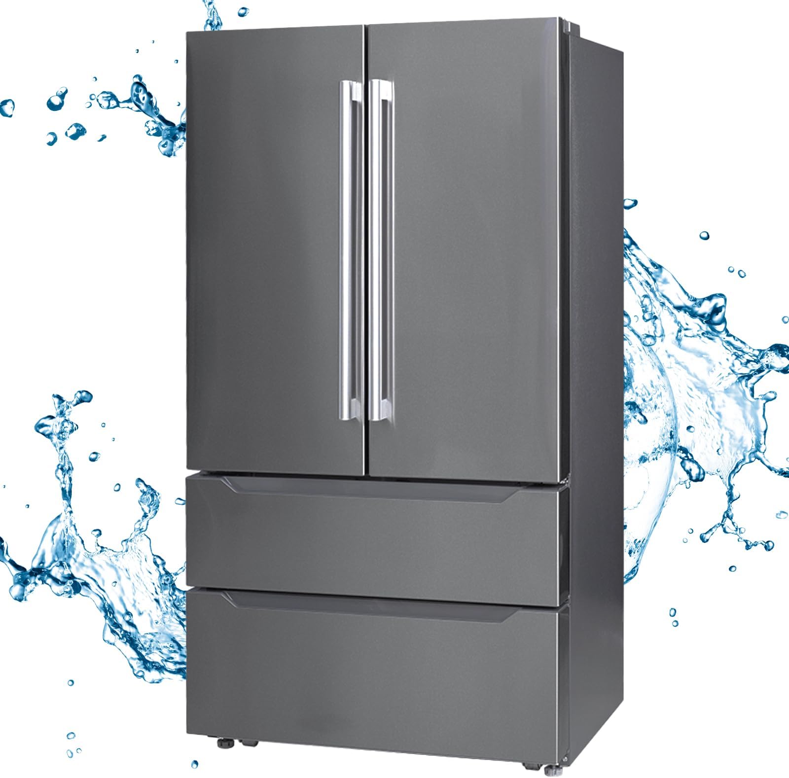 Amazon.com: French Door Refrigerator, Large Full Size Refrigerators ...