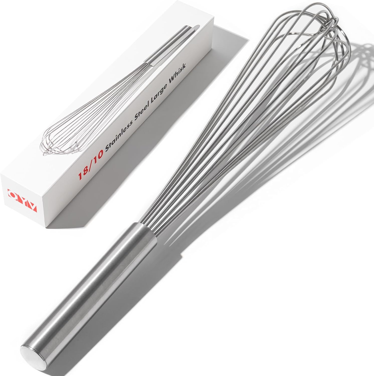 Amazon.com: OYV 18/10 Stainless Steel Large Whisk, 17" Commercial Heavy ...