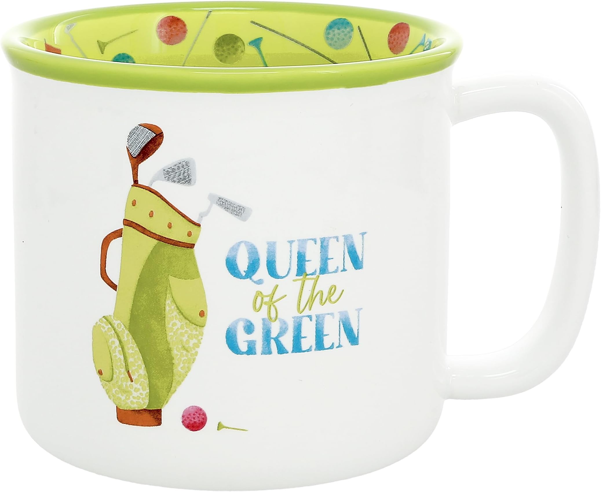 Amazon.com: White 15 Oz Golf Ball Coffee Mug Great Gift for Our ...