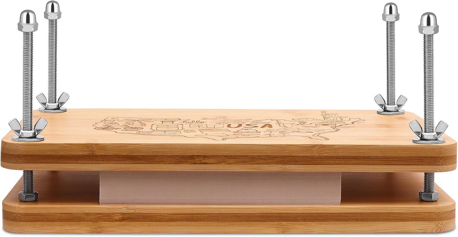 Amazon.com: SCITROFACTORY Book Press, Book Press Machine, Book Binding ...