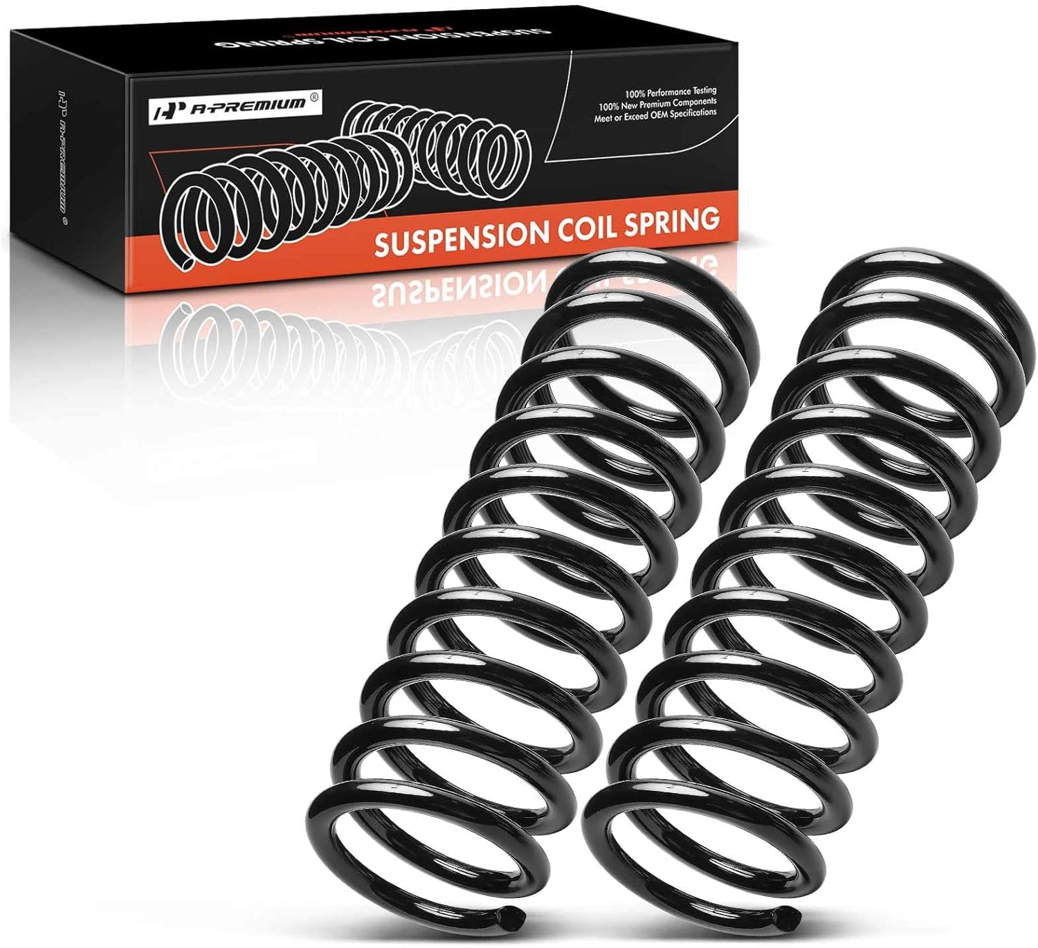 Amazon.com: A-Premium 2Pcs Front Suspension Coil Spring Set Compatible ...