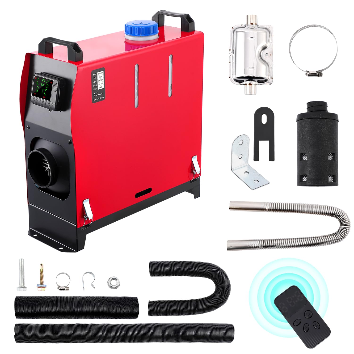 Snapklik.com : Garvee 5KW Portable Diesel Air Heater, Diesel Heater All ...