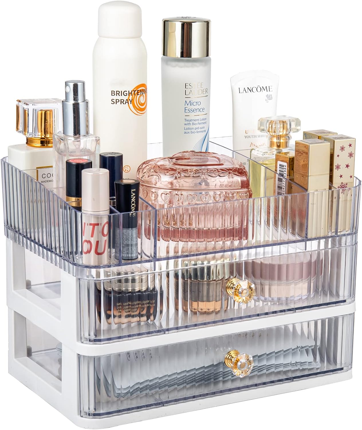 Amazon.com: Feyarl Makeup Organizer Drawer Vanity Cosmetic Storage ...
