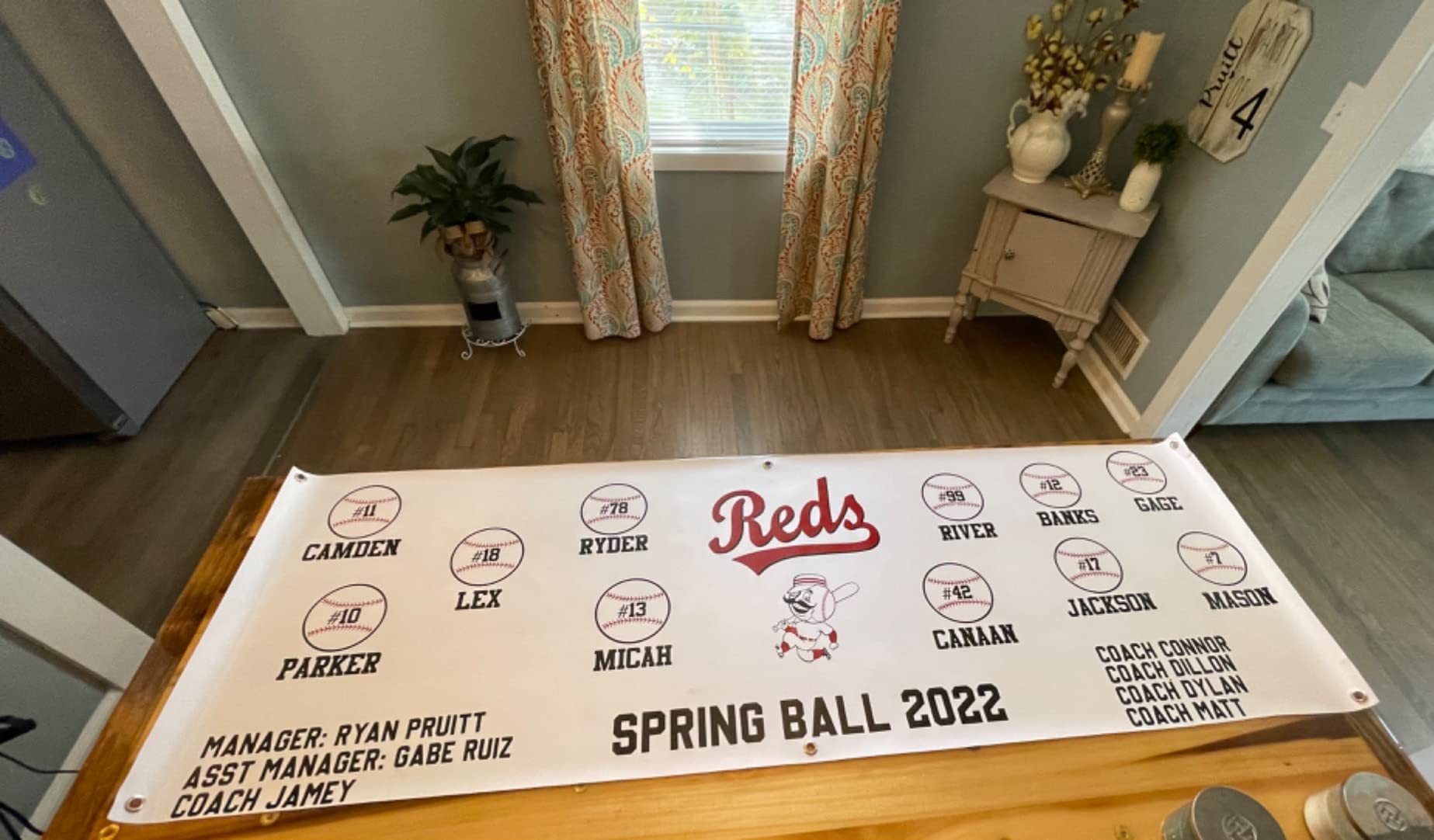 $6/mo - Finance 4 Less Co 2x6 Feet Blank Vinyl Banner White Sign with ...