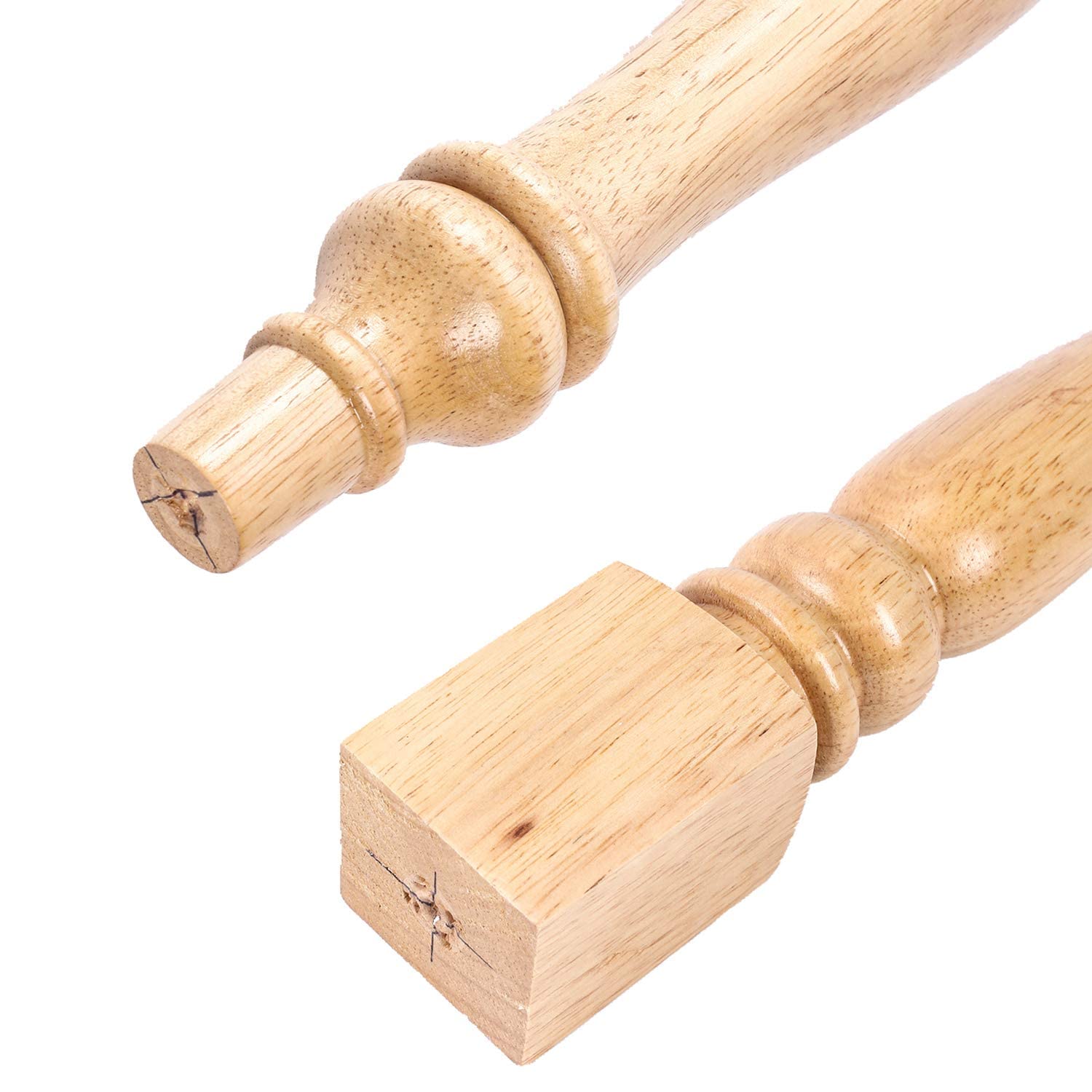 Buy PINKCITY KRAFT Wood Furniture Legs 4 Pack 14 inch Wood Table Legs ...