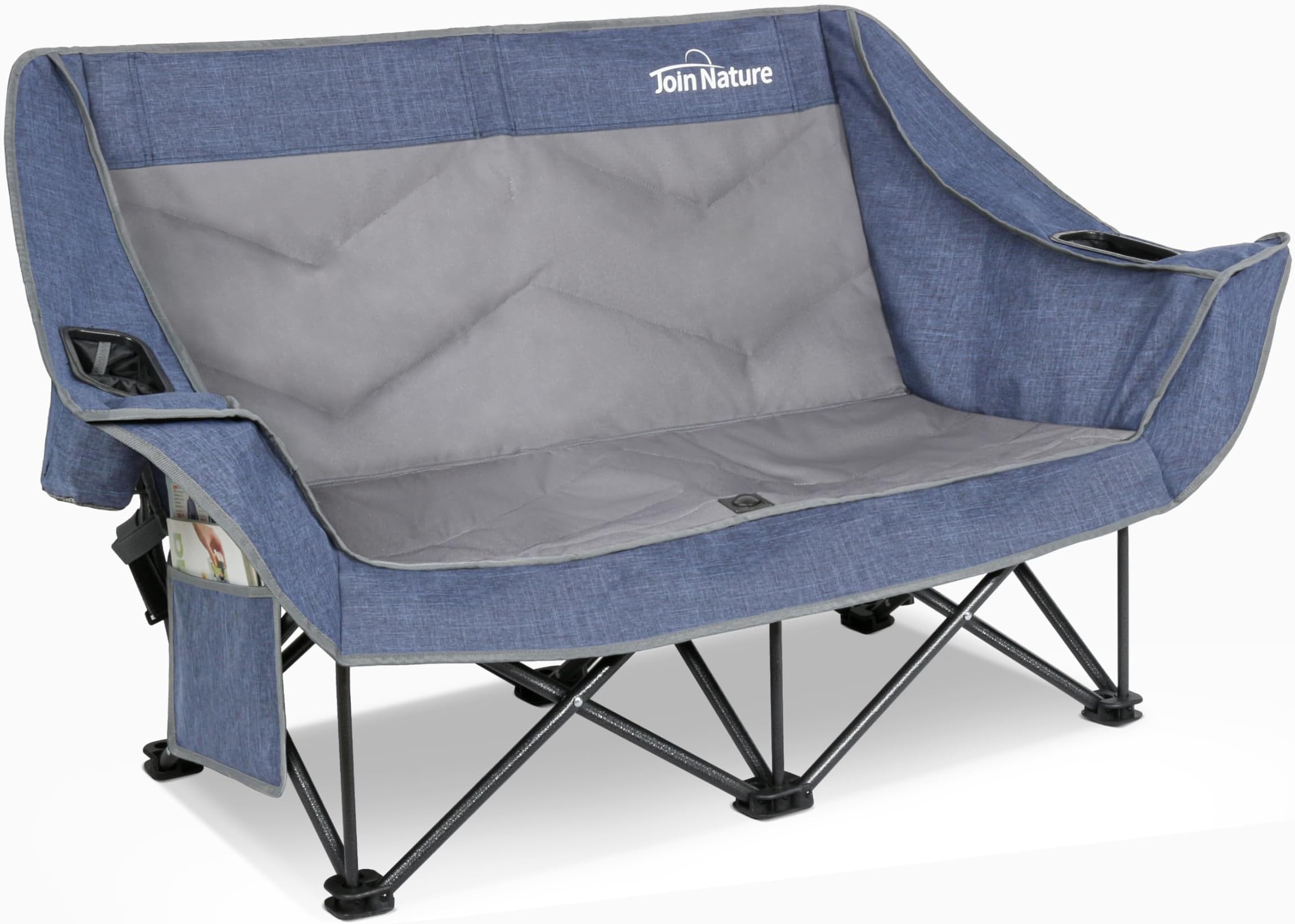 Amazon.com: Join Nature Oversized Double Camping Chair Low Loveseat for ...
