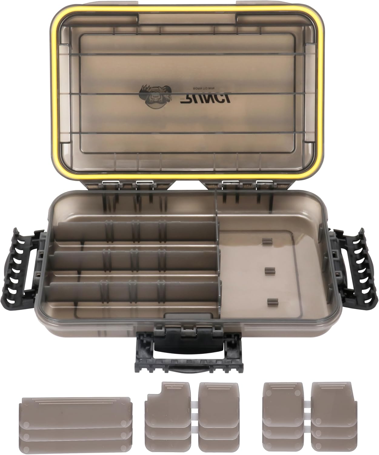 RUNCL Fishing Tackle Box, Waterproof Tray for Jigs Lures, Thicker ...