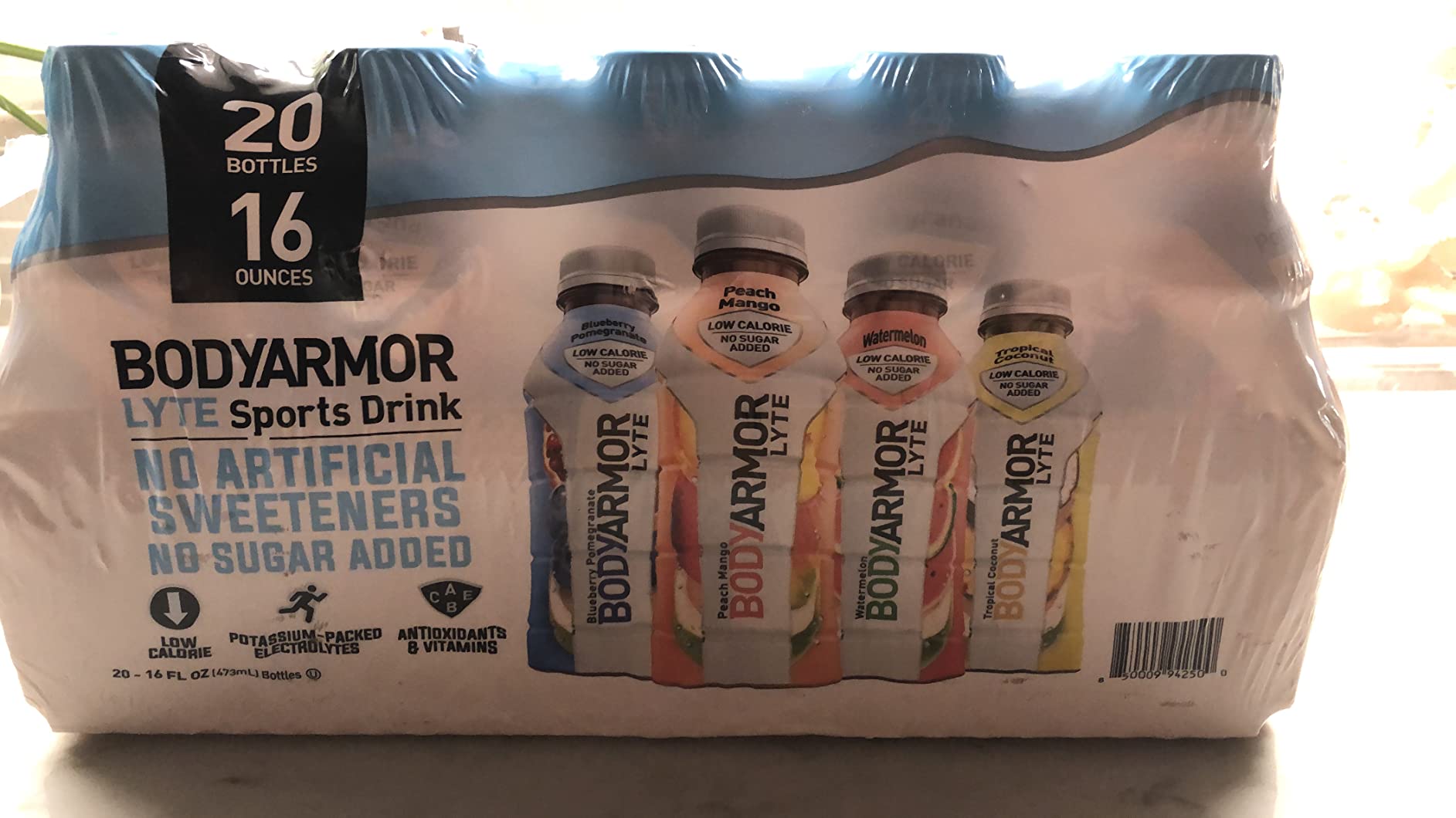 Amazon.com : BODYARMOR Lyte Variety Pack Of 4 Flavors Sports Drink 20 ...