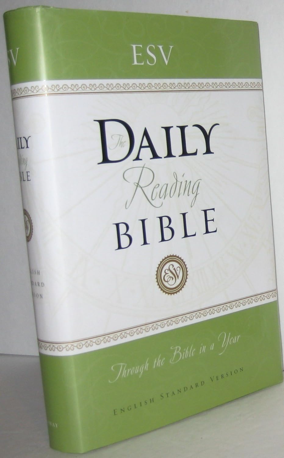 ESV Daily Reading Bible, Hardcover, Black Letter Text: Crossway Bibles ...