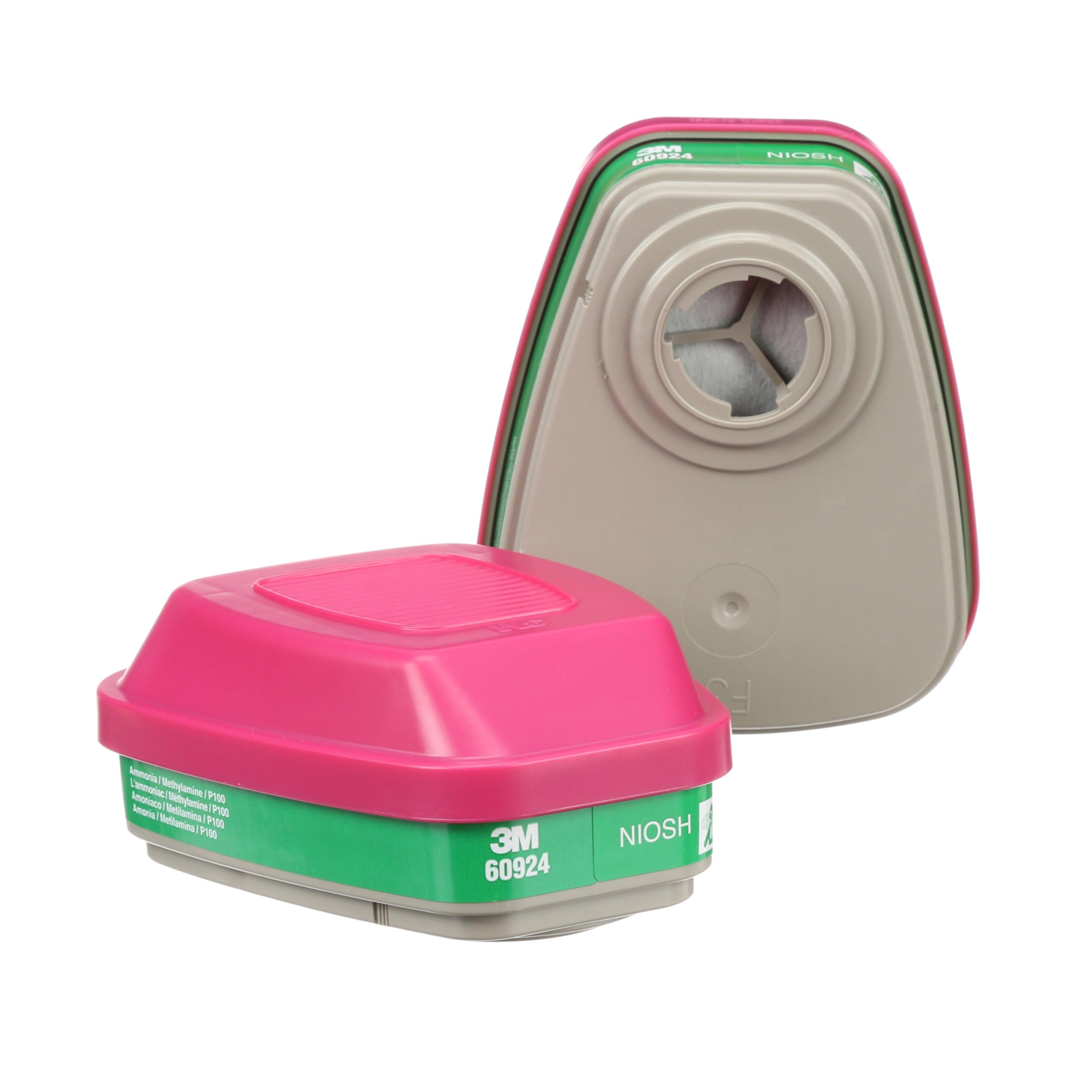 3M P100 Respirator Cartridge 60924 - Ammonia & Methylamine Protection ...