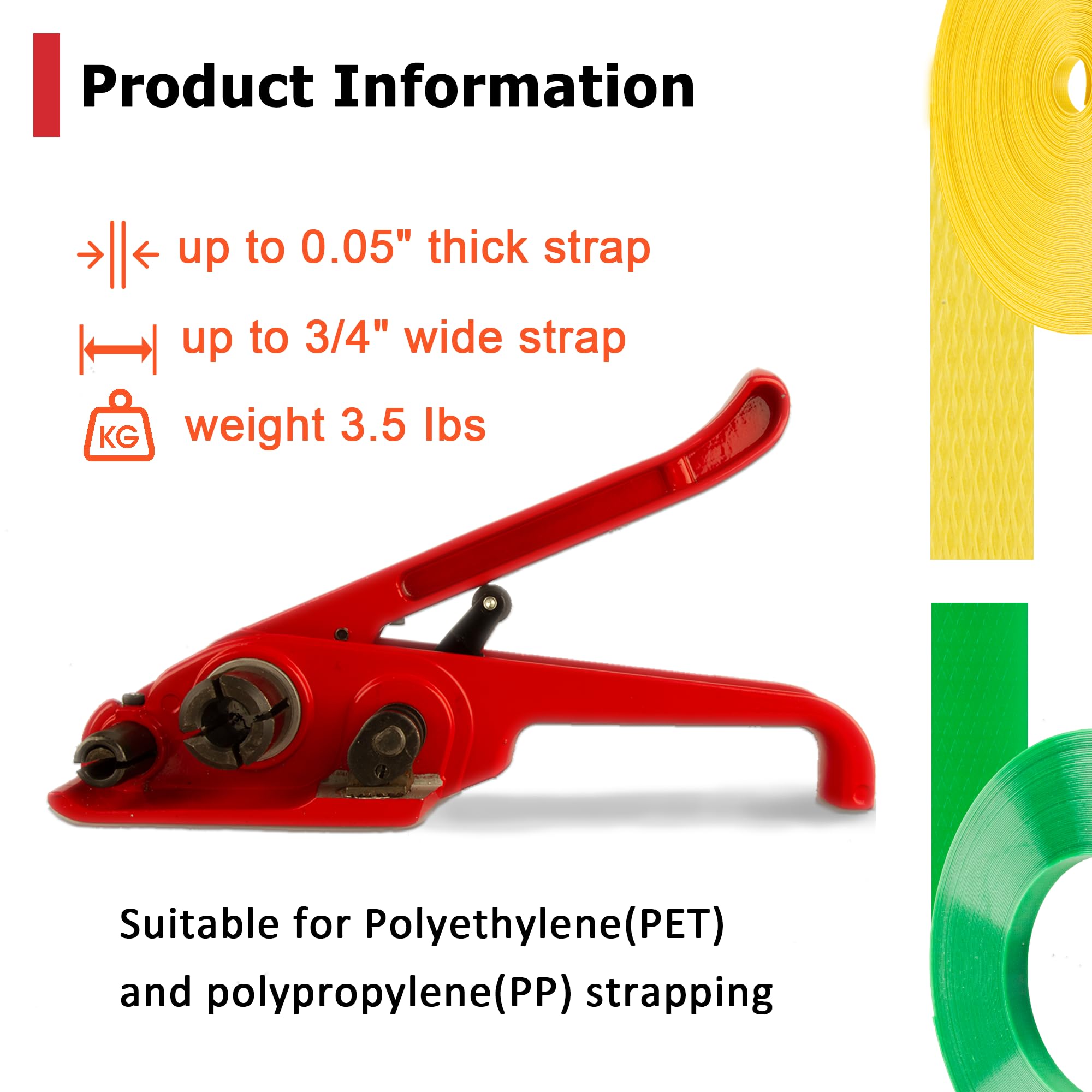 Snapklik.com : Heavy Duty Poly Strapping Tensioner