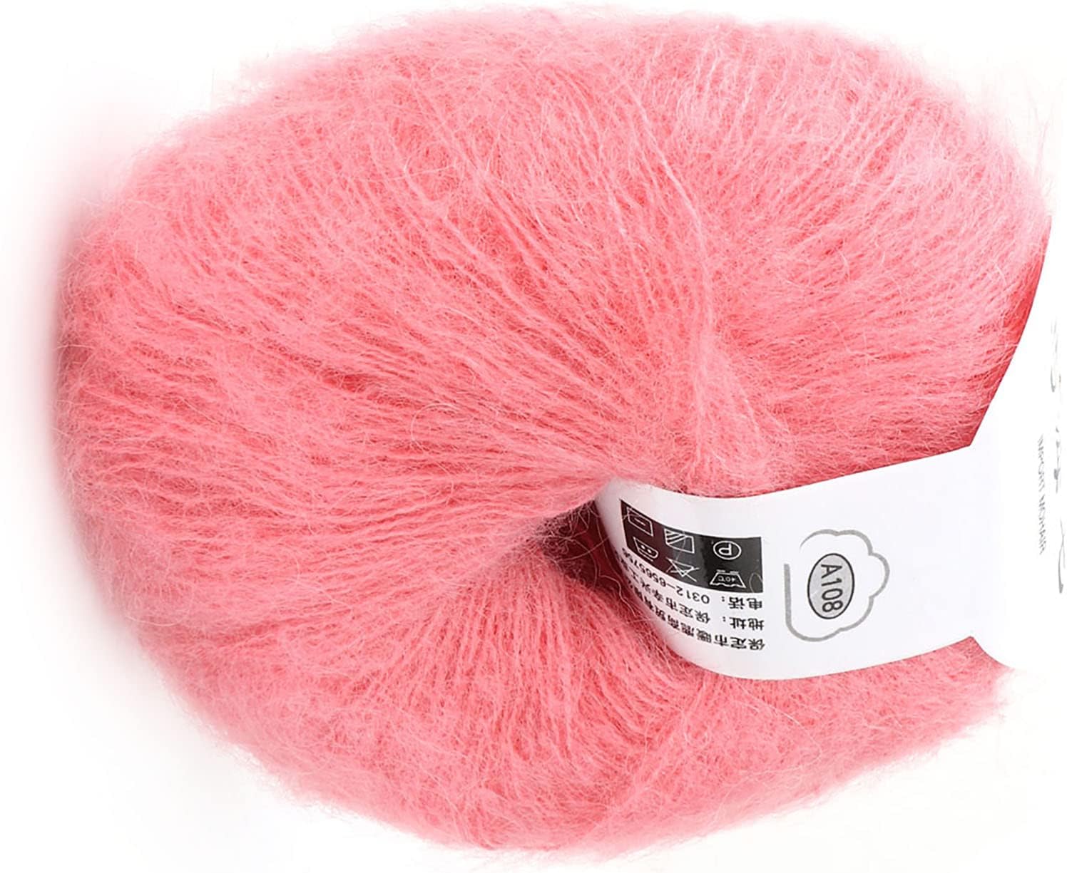 Amazon.com: Popular Soft Mohair Pashm Knit Angora Long Wool Yarn Hot ...