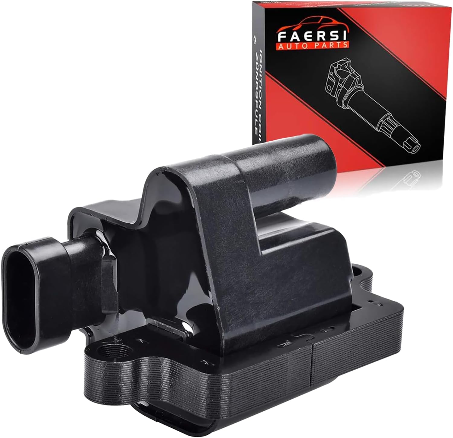 Amazon.com: UF414 Ignition Coils Pack & Double Iridium Spark Plugs & 10 ...