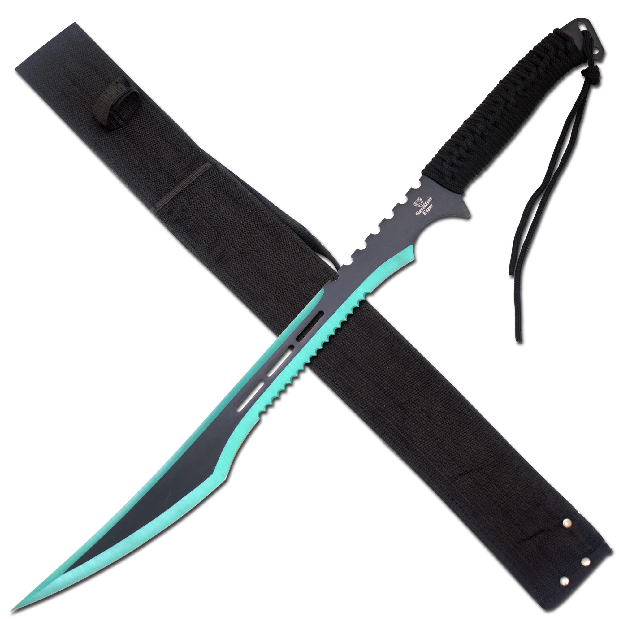 Buy Snake Eye Fantasy w/Nylon Sheath Machete Outdoors Camping Online at ...