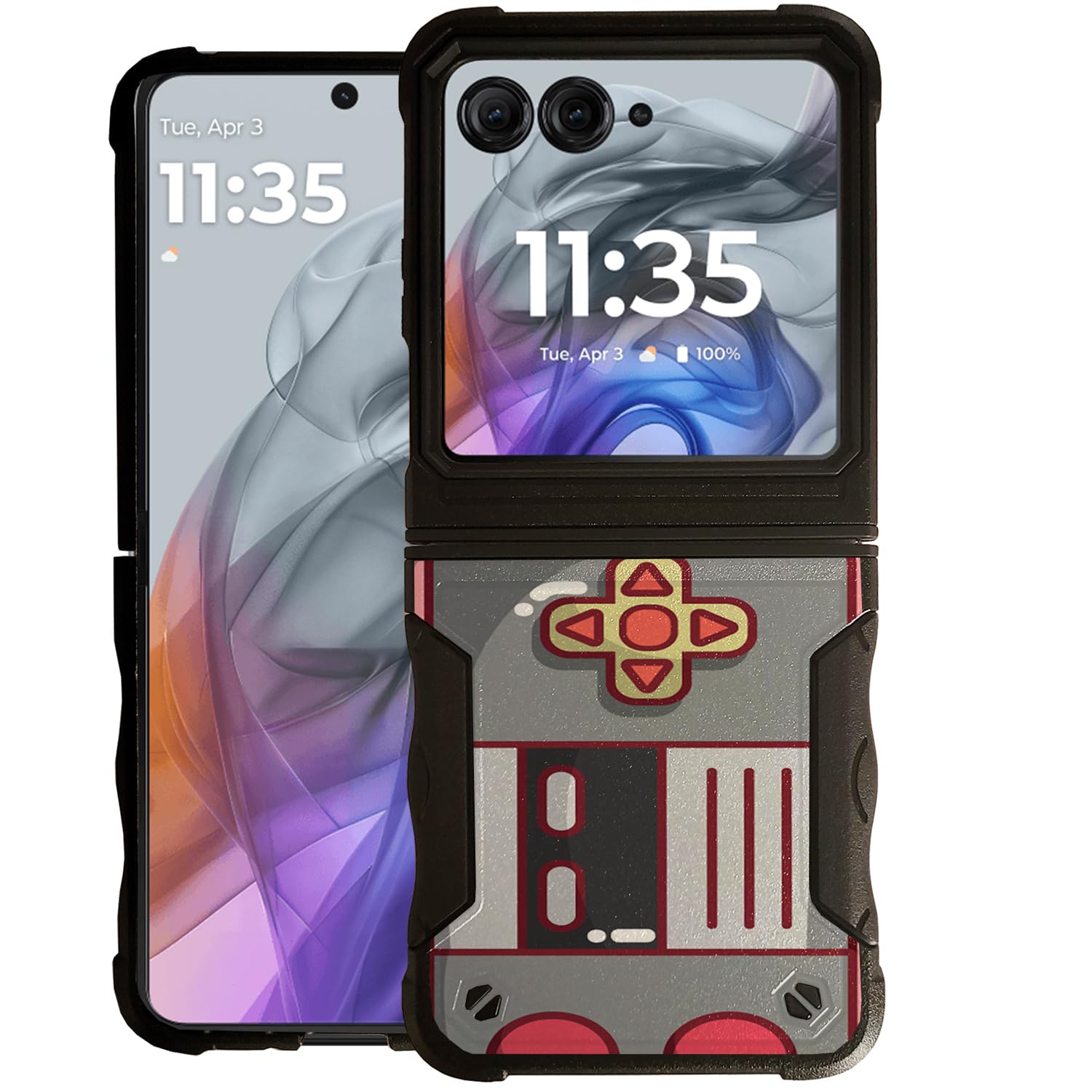 Amazon.com: CasesOnDeck GripArmor Shield Slim Heavy Duty Case Black ...